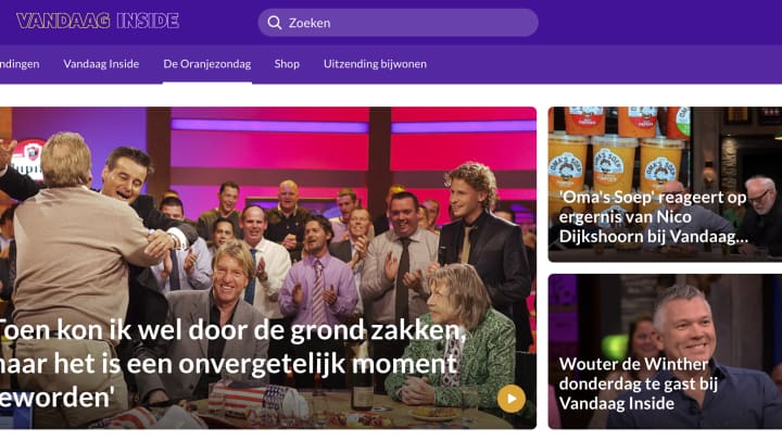Vandaag Inside gemist? Kijk terug op KIJK.nl